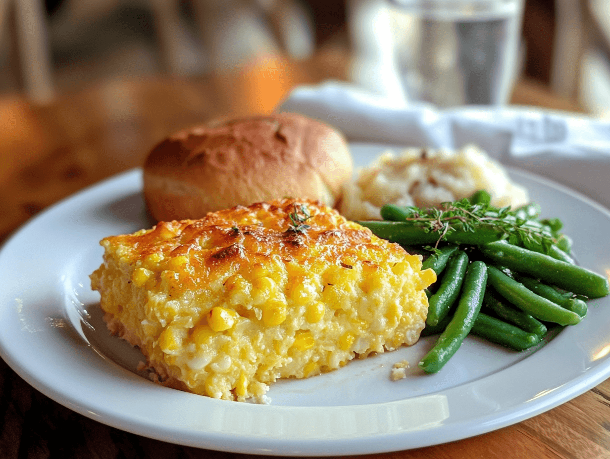 Cracker Barrel Corn Casserole Recipe: A Comfort Food Classic ...