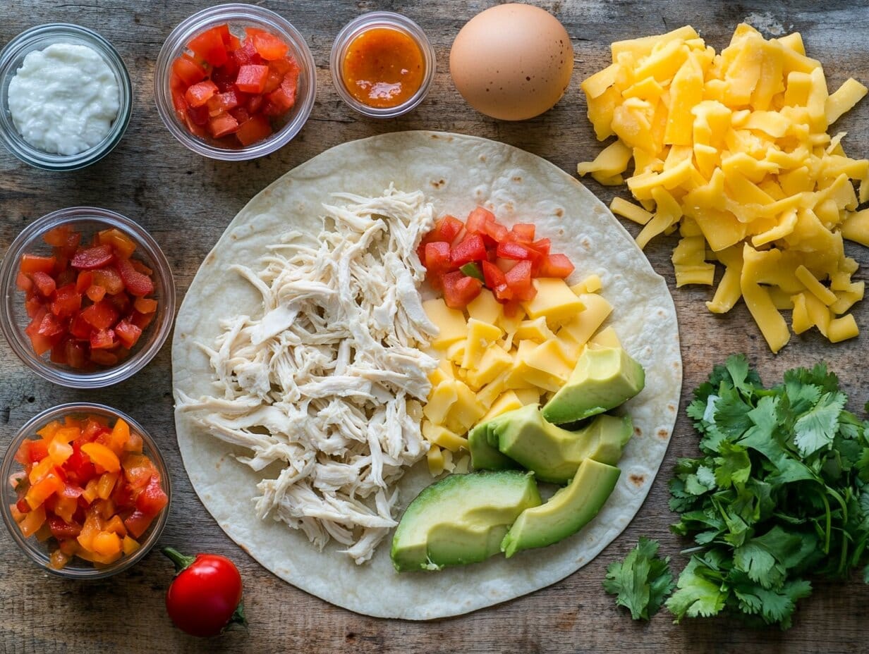 Chicken Breakfast Burrito Guide - specialyrecipes.com